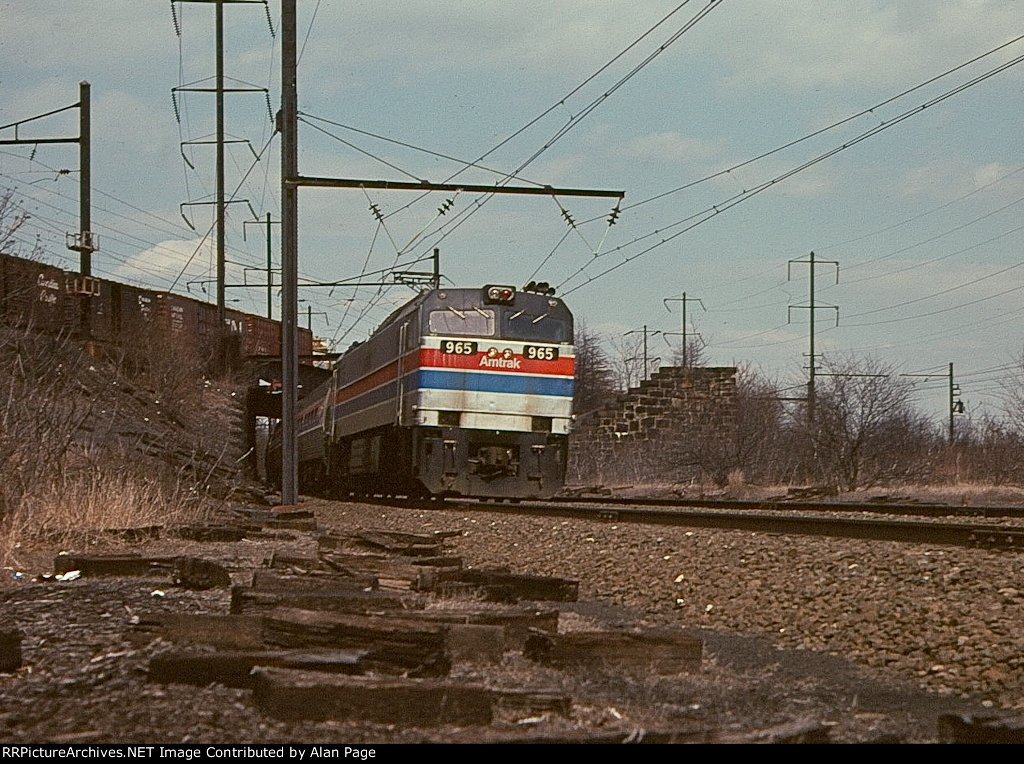 Amtrak E60 965